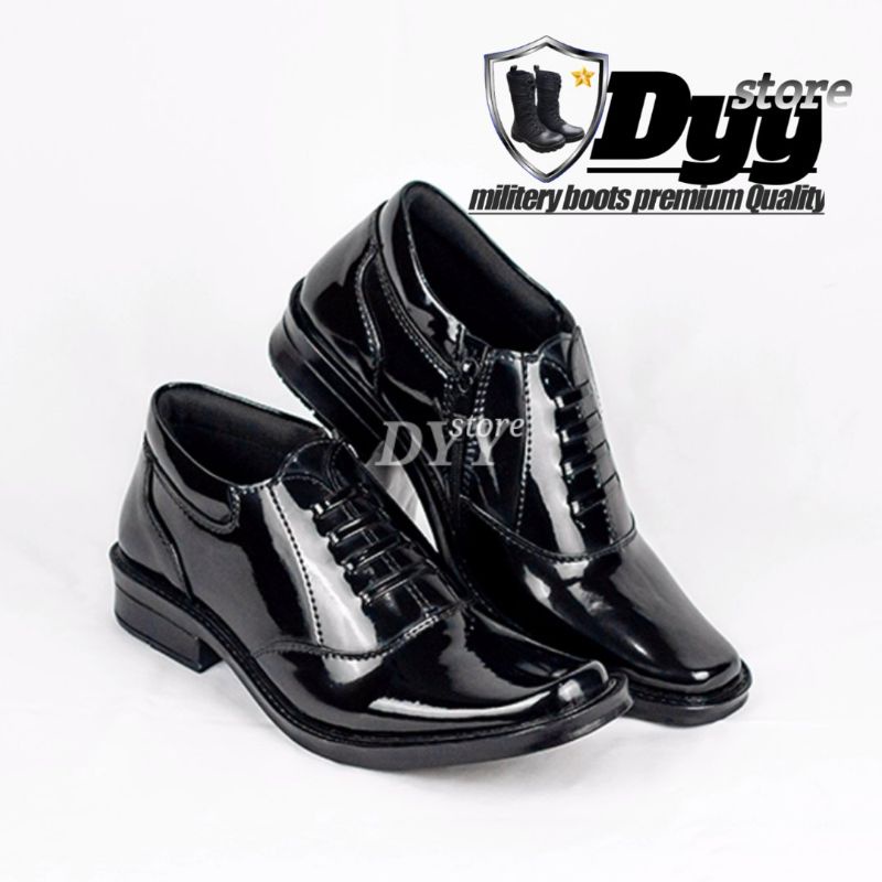Jual Sepatu Pantofel Pria Sepatu Pdh Tni Polri Sepatu Pdh Satpam ...