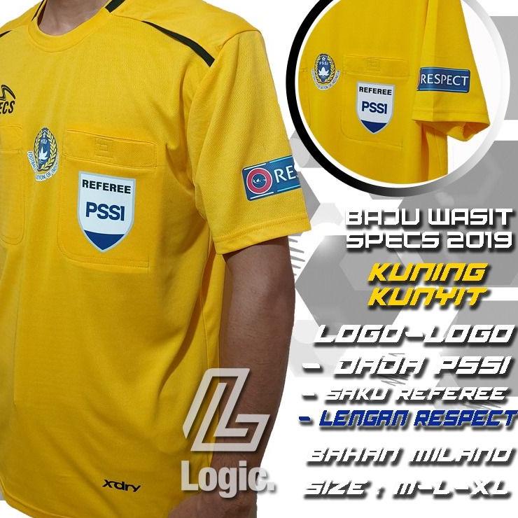 Jual Sudah READY.. Baju Wasit Specs 2019 LOGO DADA PSSI - SAKU REFEREE ...