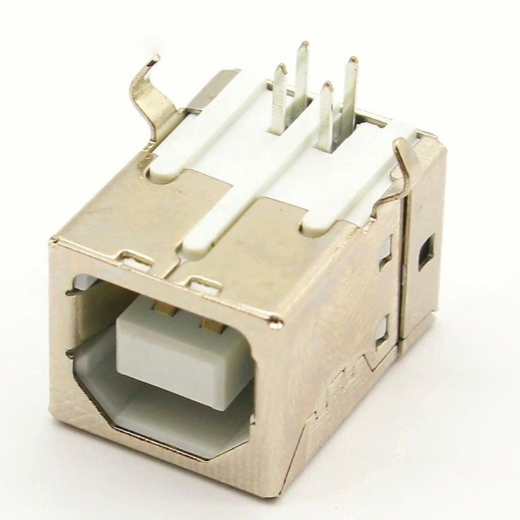 Jual Konektor Soket USB Female type B 4 pin Socket Connector | Shopee ...