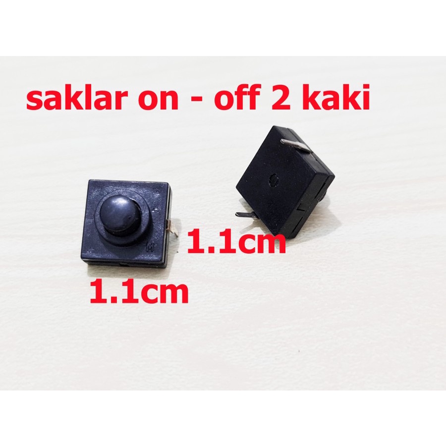 Jual Saklar Push On - Off Senter 2 kaki | Shopee Indonesia