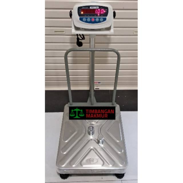 Jual Timbangan Barang Timbangan Duduk Digital SAYAKI T.18 Kapasitas 150kg/200kg PAGAR | Shopee ...