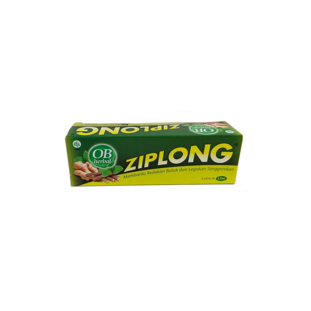 Jual Ziplong OB Herbal Obat Redakan Batuk Tenggorokan Lega 1 Kotak isi ...