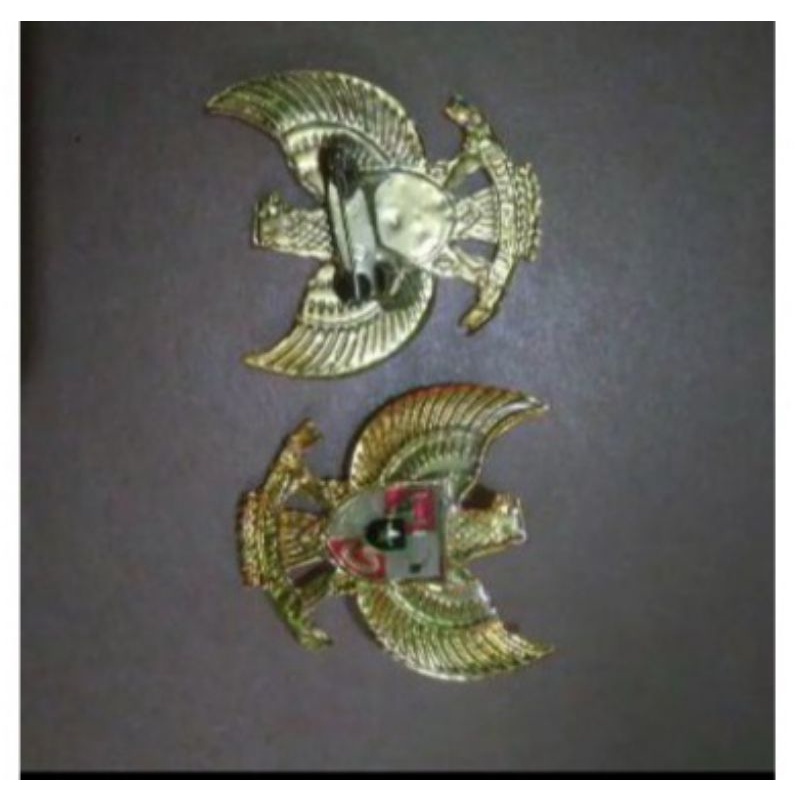 Jual PIN GARUDA 2,5 CM LAMBANG GARUDA PECI PENITI GARUDA BRIVET GARUDA ...