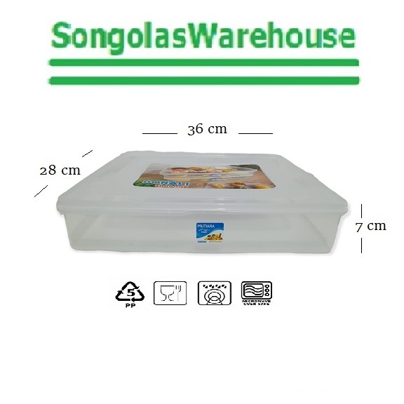 Jual Mutiarapack Donali Bening 5500 (35.5x28 h:7) Donali Kotak Donat ...