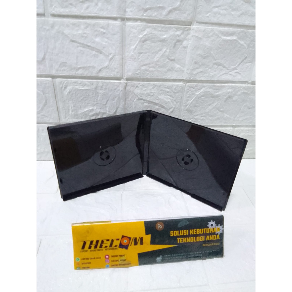 Jual Case CD Tempat Kaset DVD Mika Bening Wadah Penyimpanan DVD ...