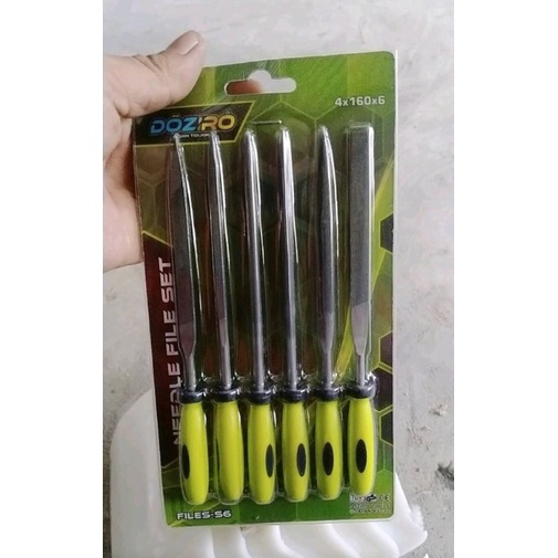 Jual kikir besi set 6pcs / kikir emas 6pcs / kikir besi kayu mini set ...