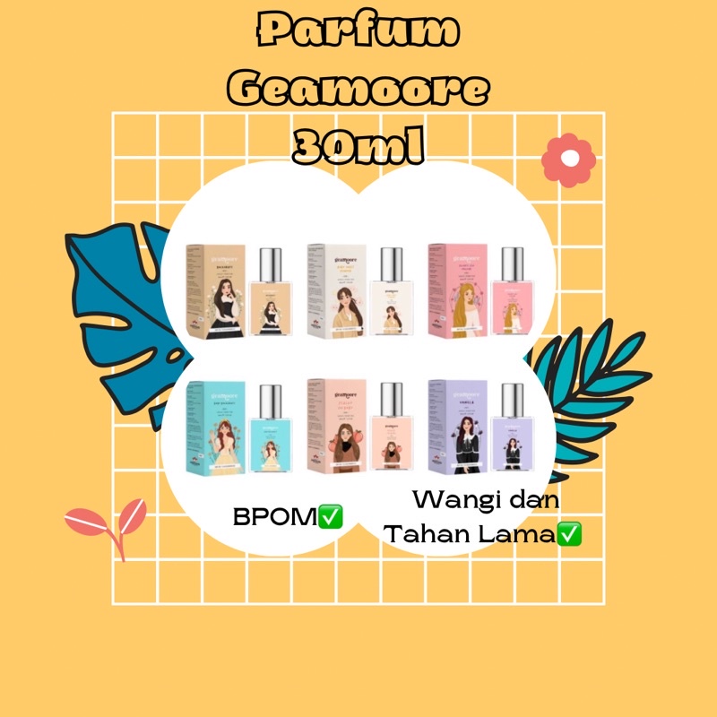 Jual GEAMOORE PARFUM 30ml (Ready Stock) | Shopee Indonesia