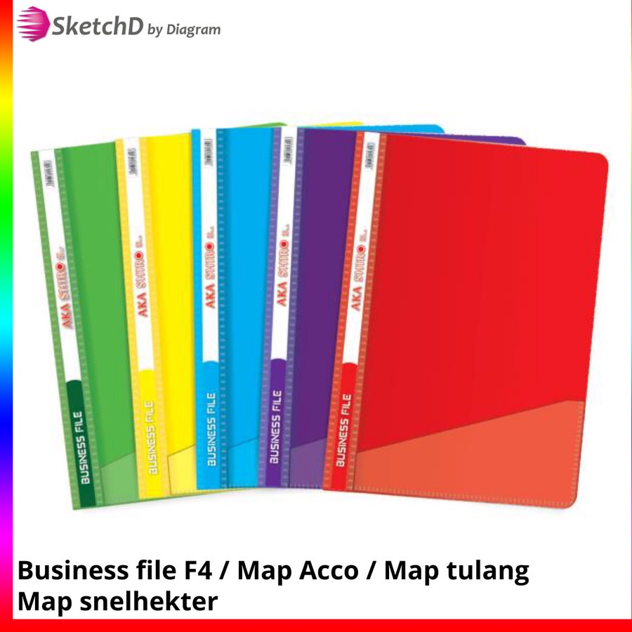 Jual Business File folio Akashiro / Map tulang / Map Acco | Shopee ...