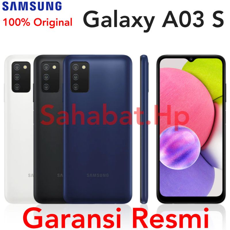 Jual Samsung Galaxy A03s 4/64 Garansi Resmi A03 RAM 4GB 64GB 3/32 SM ...