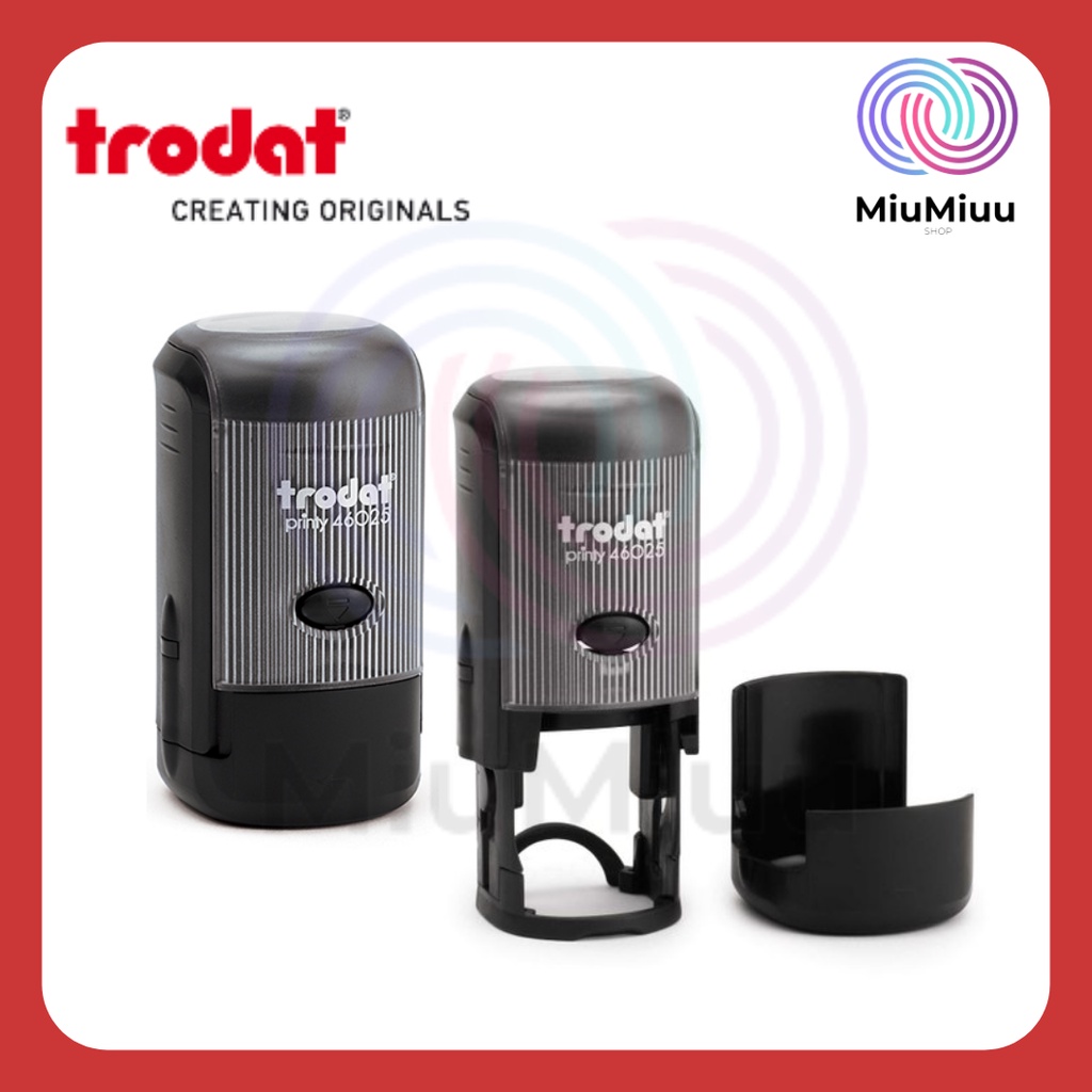 Jual STEMPEL BULAT TRODAT 46025 DIAMETER 25 MM | Shopee Indonesia