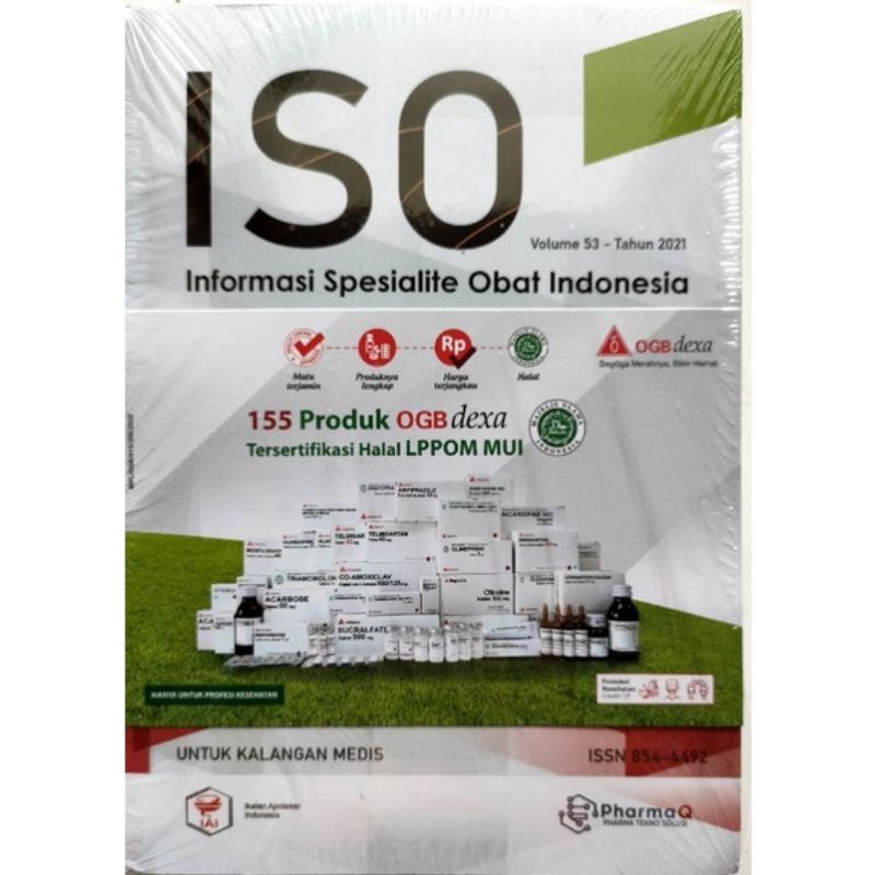 Jual Iso Informasi Spesialite Obat Indonesia Volume 53-Tahun 2021 Edisi ...