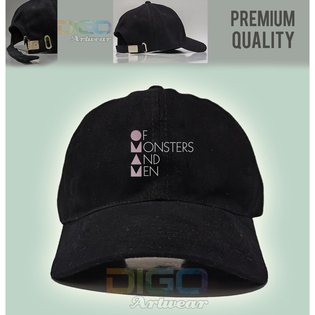 Jual Topi of monster and men premium baseball raffel cakop besi caps ...