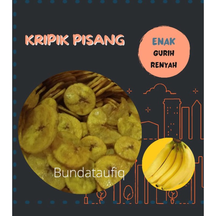 Jual Kripik Pisang Manis Enak 250gr | Shopee Indonesia