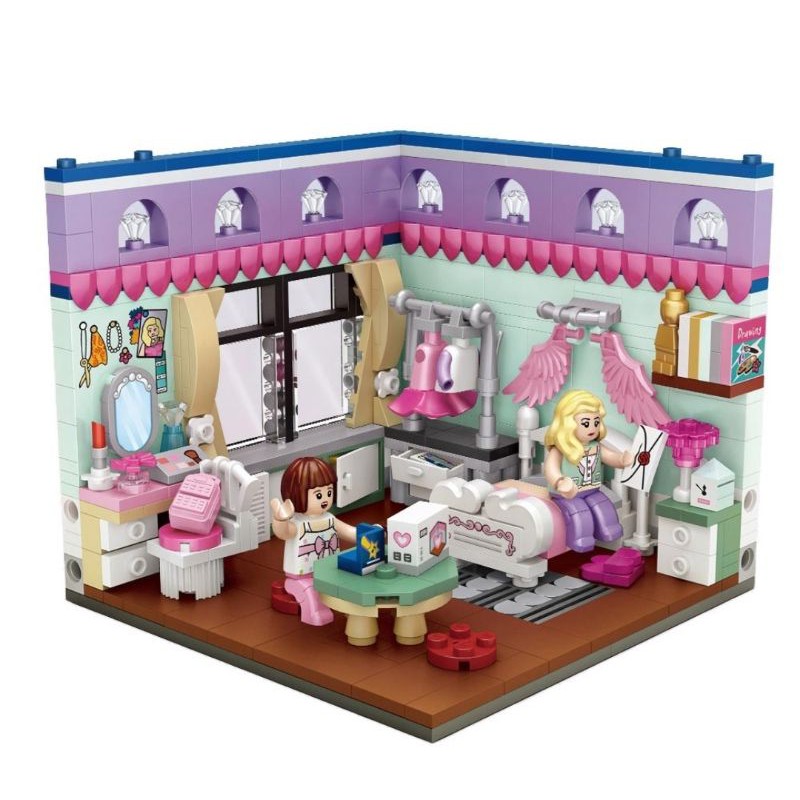 Jual Lego Block Miniatur Kamar Tidur Rumah-Rumahan | Shopee Indonesia