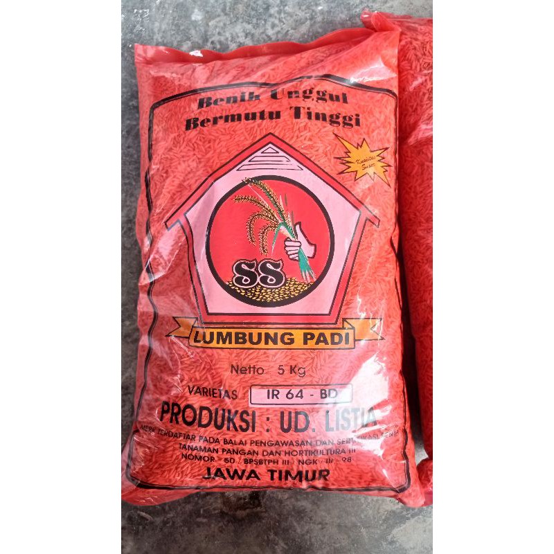 Jual benih PADI Label putih/ FS/ BD | Shopee Indonesia