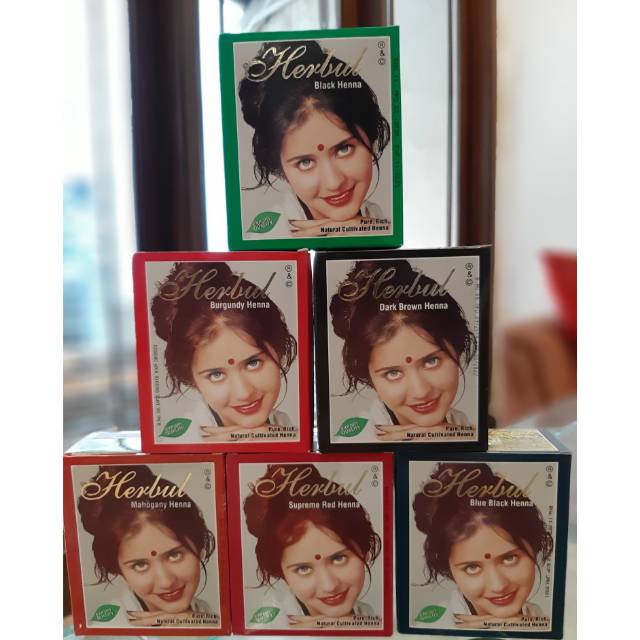 Jual Herbul Henna (box) | Shopee Indonesia