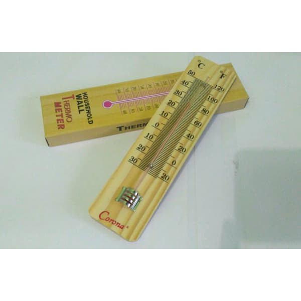 Jual GEA Termometer Thermometer Ruangan Kayu Manual AIR RAKSA Up Toko ...