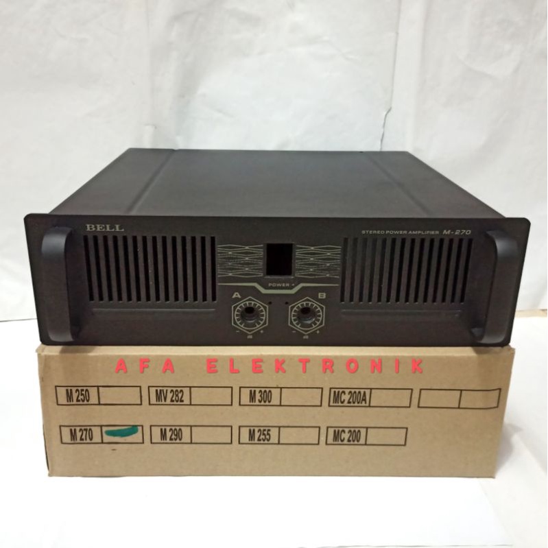Jual Box Power Amplifier BELL M270 | Shopee Indonesia