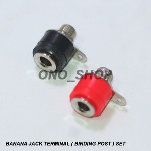 Jual Banana Jack Terminal ( Binding Post ) Set | Shopee Indonesia
