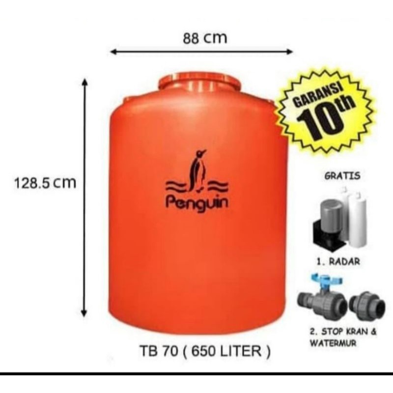 Jual Toren Pinguin 650 Liter | Shopee Indonesia