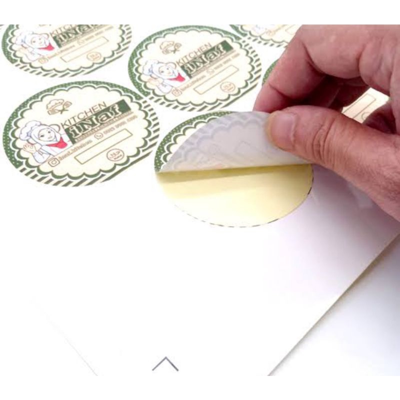 Jual Cetak Stiker Cromo,Stiker kromo,stiker vinyl A3+, Label Makanan ...
