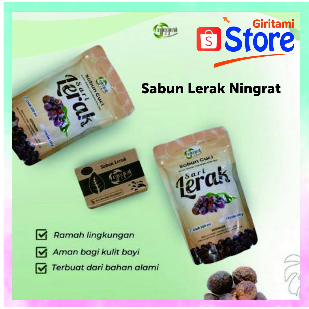 Jual Sabun Lerak Ningrat Cair dan Batang Untuk Mencuci Baju Bayi dll ...