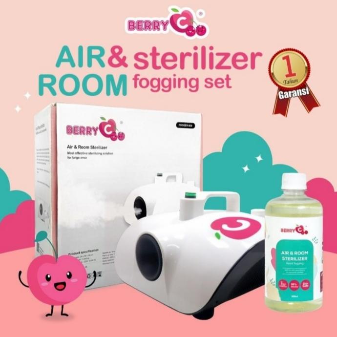 Jual Mesin Fogging Berry C + Cairan Fog Room & Air Sterilizer BerryC ...