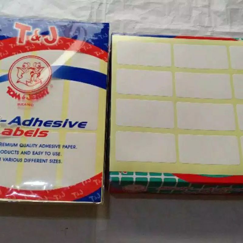Jual Tom and jerry label 103 T&j labels no. 103 self-adhesive 1Pack saja | Shopee Indonesia