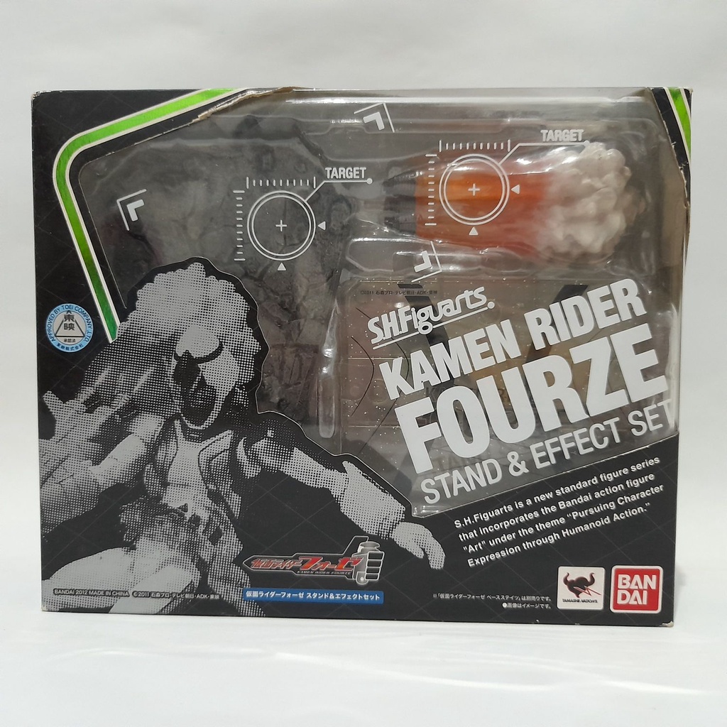Jual SHF Masked Kamen Rider Fourze Stand & Effect Set Bandai Original ...