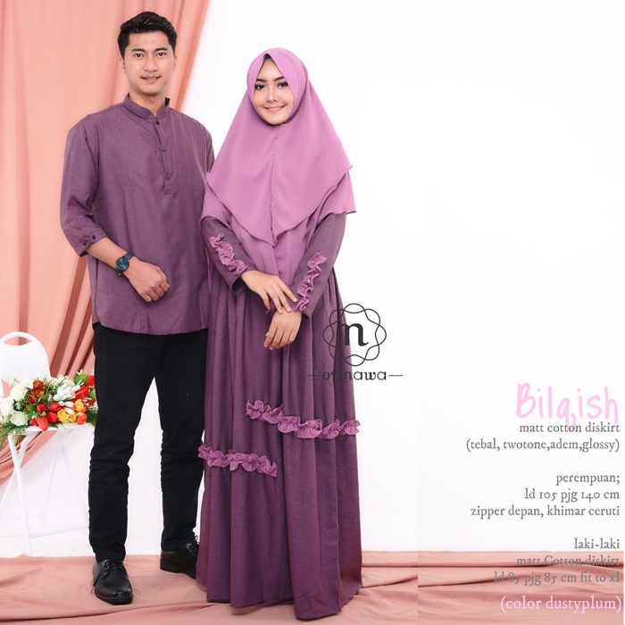 Jual Set-Family-Muslim-Busana- Couple Baju Muslim Gamis Syari Dan Koko ...