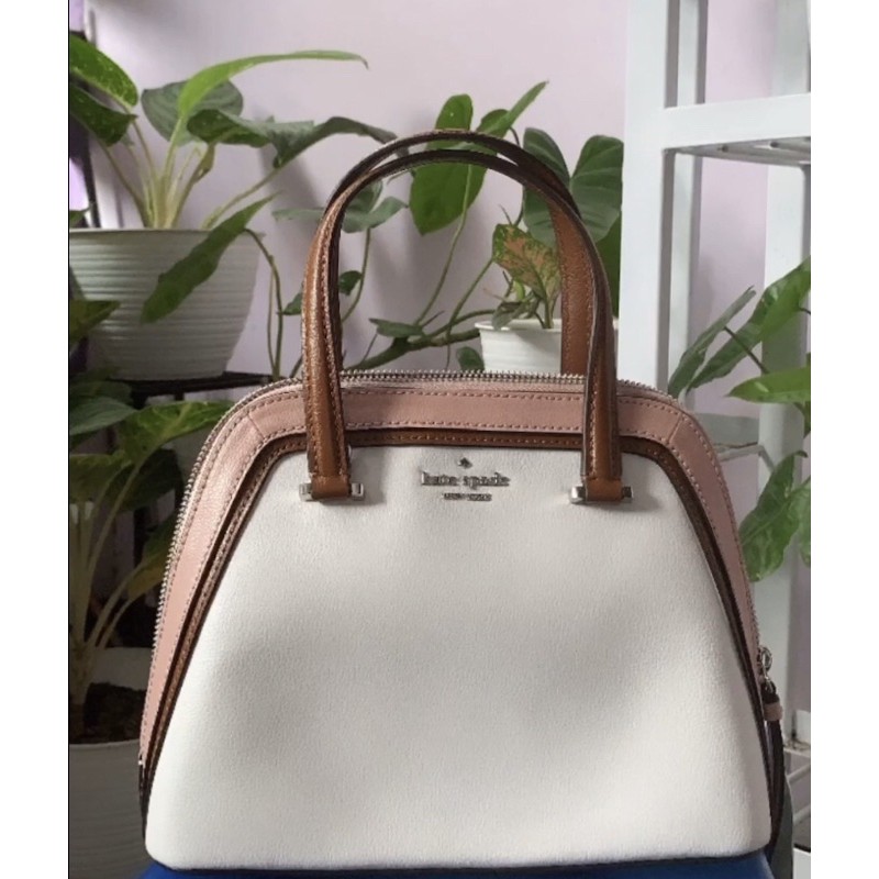 Jual Kate Spade Medium Dome Satchel Crossbody Drive Colorblock | Shopee ...