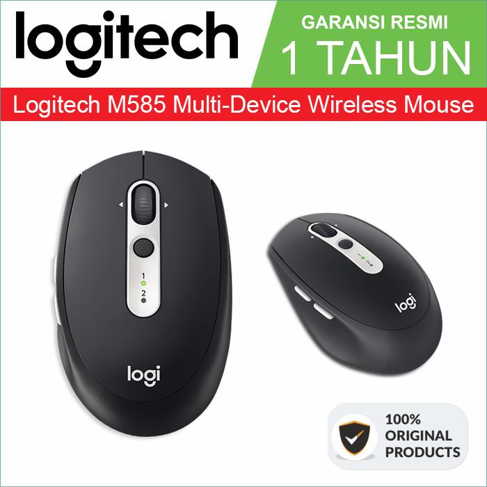 Jual Logitech M585 Multi-Device Wireless Mouse - Garansi Resmi | Shopee Indonesia