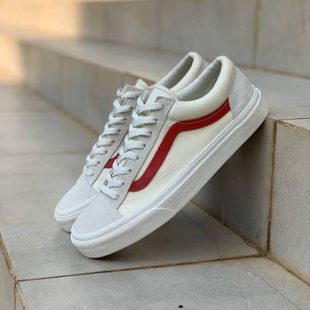 Jual vans Style 36 racing red original | Shopee Indonesia