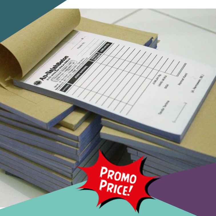 Jual Cetak Nota/Nota Custom/Nota Kontan/Nota Olshop/Nota Murah 5Ply ...