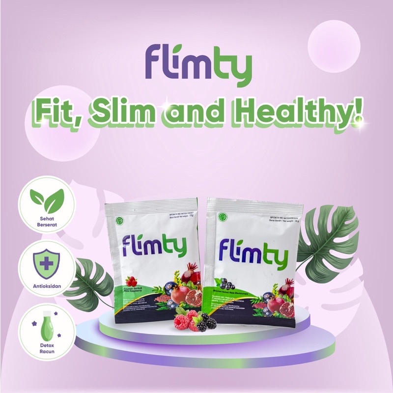 Jual [COD] FLIMTY FIBER ANTIOKSIDAN (1 sachet) | Shopee Indonesia