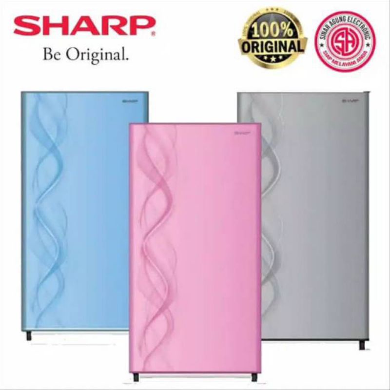 Jual Sharp kulkas lemari es 1 pintu SJ N182 157 liter | Shopee Indonesia