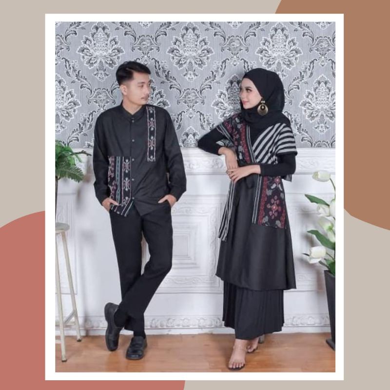 Jual READY STOCK - Baju couple tenun - Baju Tenun - Baju couple - couple tenun - set tenun ...