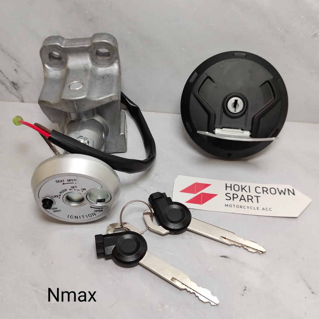 Jual KUNCI KONTAK NMAX SATU SET TAMBAH TUTUP TANGKI DAN NON TANGKI NMAX ...