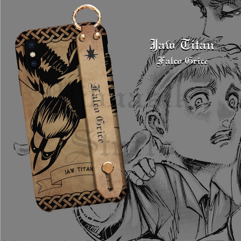 Jual Custom Case Attack on Titan - Jaw Titan Falco Grice | Shopee Indonesia