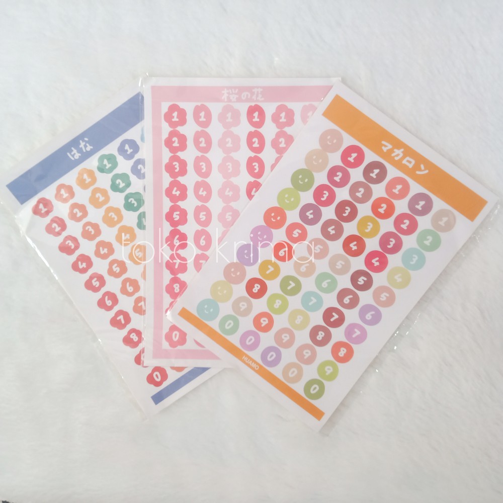 Jual Stiker Sticker Angka Lucu | Shopee Indonesia