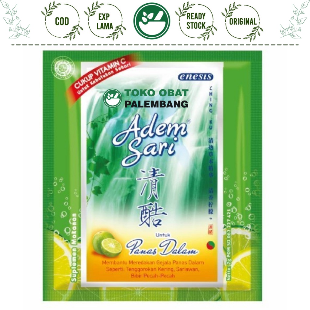 Jual ADEM SARI 1 SACHET ADEMSARI MINUMAN PANAS DALAM ADEMSARI CHING KU ...