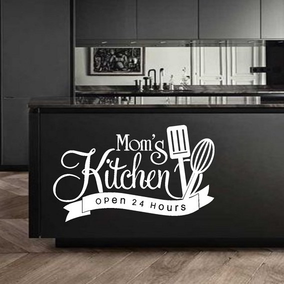 Jual Stiker Moms Kitchen Wall Sticker Kaca Dinding Dapur Rumah Cafe ...
