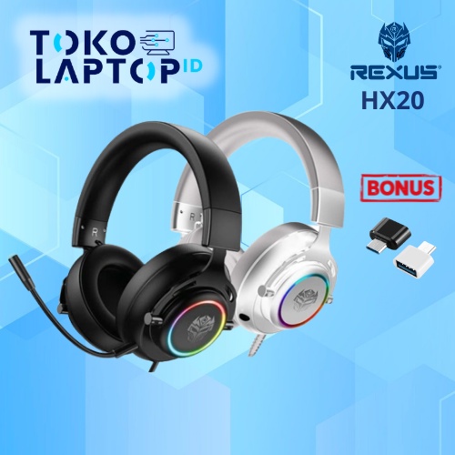 Jual Rexus HX20 Thundervox Stream 7.1 Surround Gaming Headset | Shopee ...