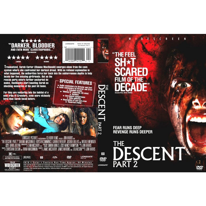 Jual Kaset Dvd Terbaru The Descent Part II | Shopee Indonesia