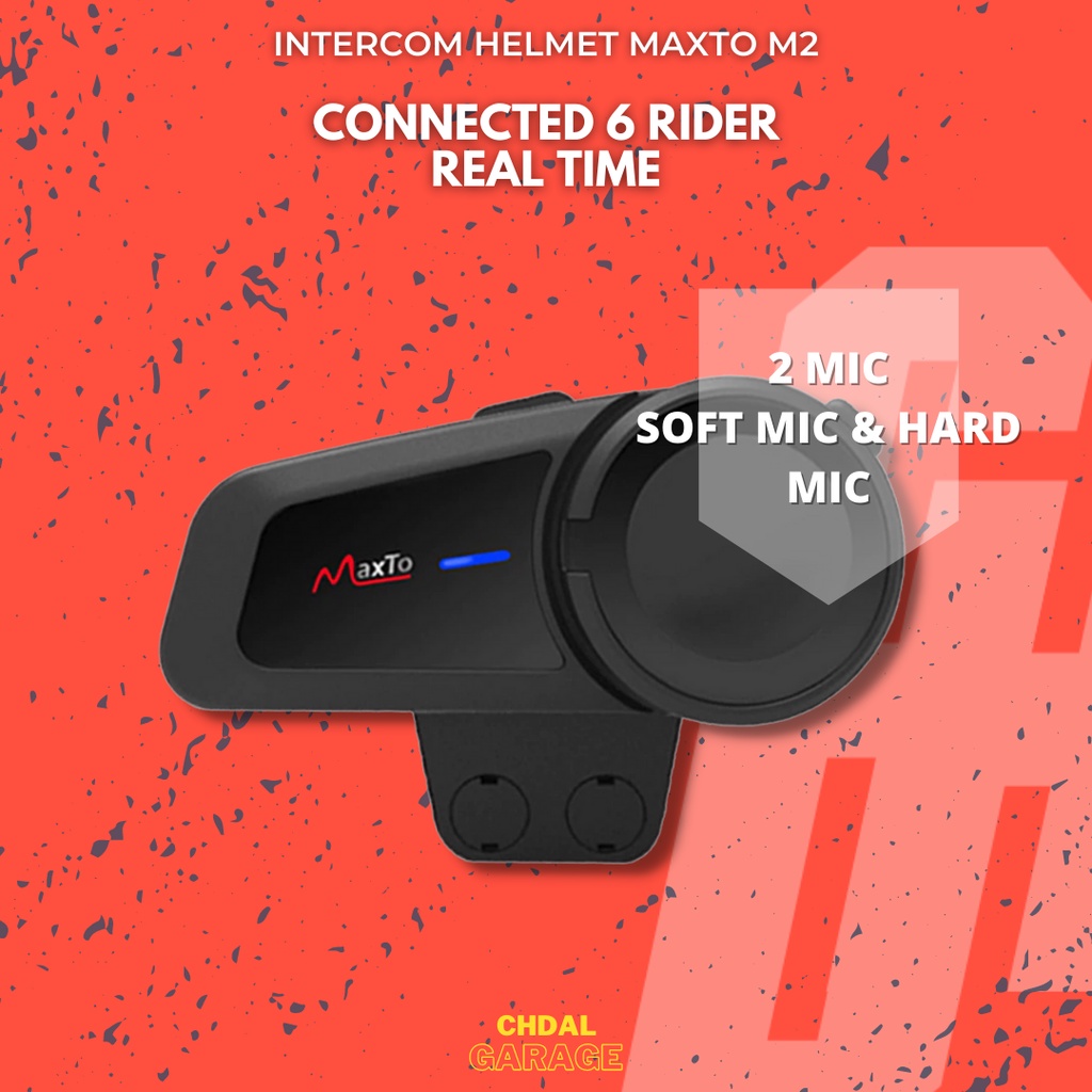 Jual Intercom Helm Maxto M2 | Shopee Indonesia