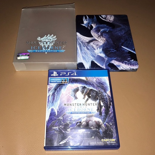 Jual [PS4] Monster Hunter World (MHW) Iceborne Steelcase Master Edition (Region 3 / English) Ice ...