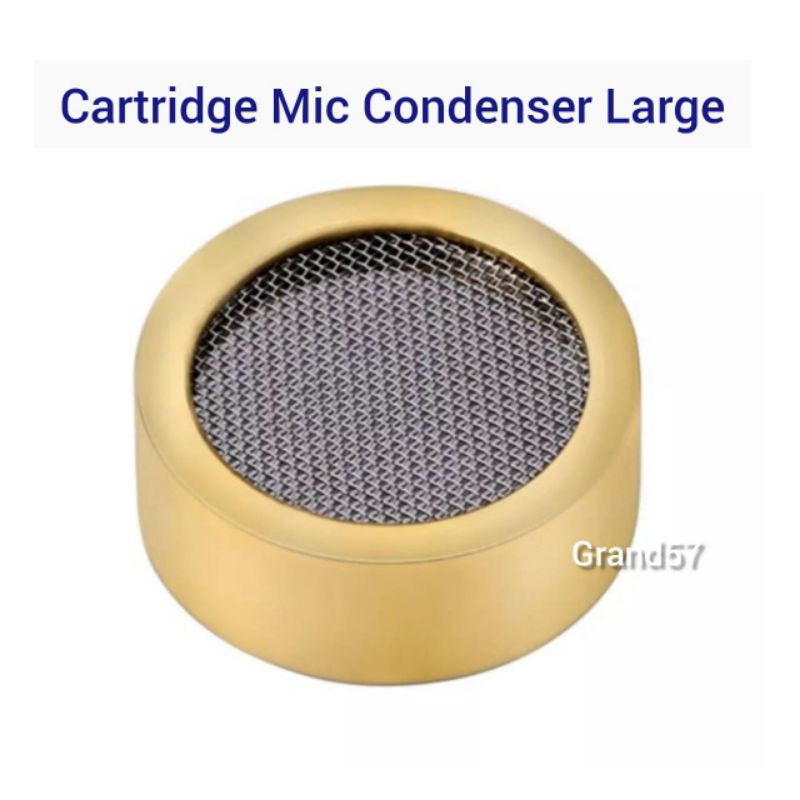 Jual Cartridge Microphone Mic Large Diaphragm Capsule Condenser ...