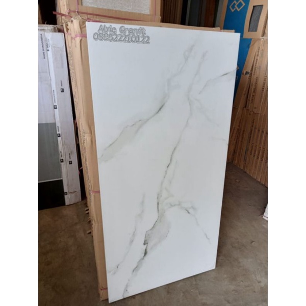 Jual granit indogress putih marble 60x120 Florence calacatta | Shopee ...