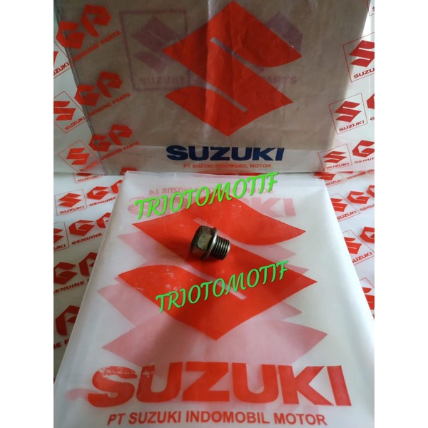 Jual baut carter pembuangan oli mesin suzuki baleno old original ...