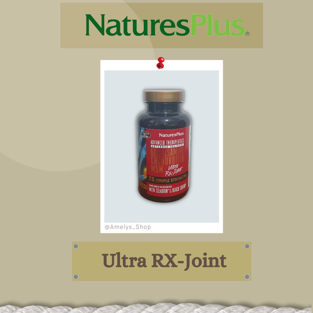 Jual Natures Plus - Ultra RX Joint TS [ Triple Strength ] ( 120 tablet ) | Shopee Indonesia
